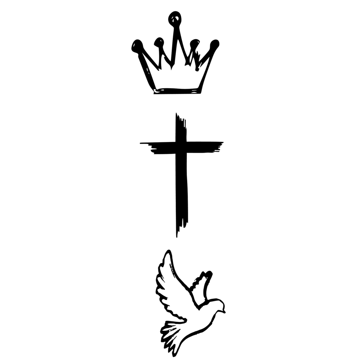 Father Son Holy Spirit - Vinyl Decal – Live Jesus Outloud
